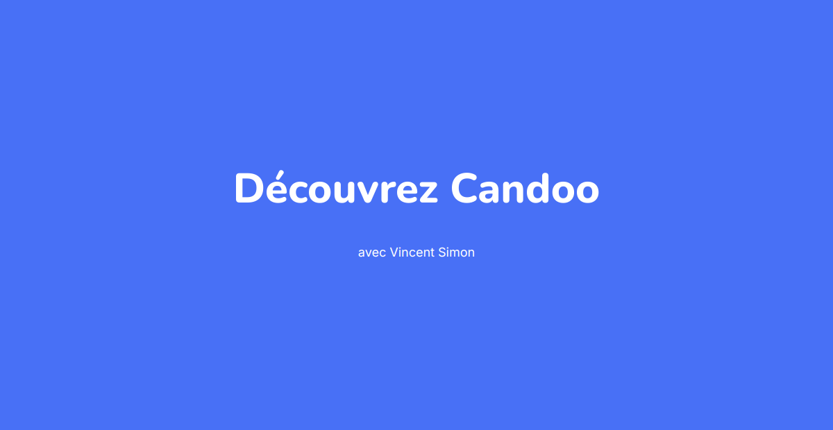 Découvrez Candoo