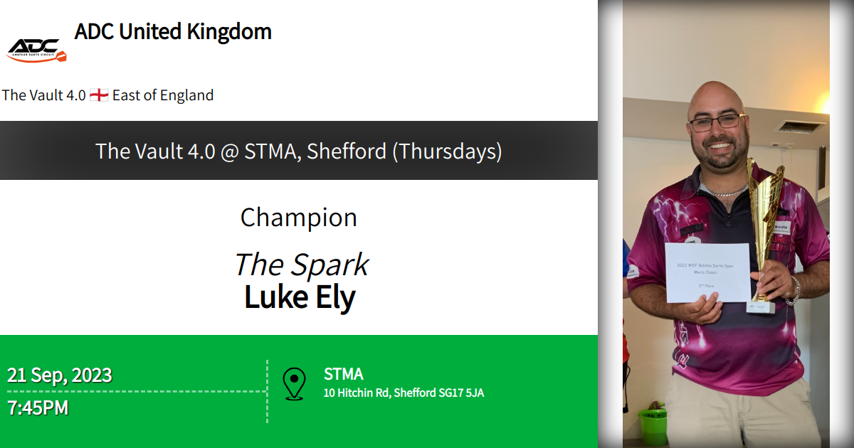 The Vault 4.0 @ STMA, Shefford (Thursdays)