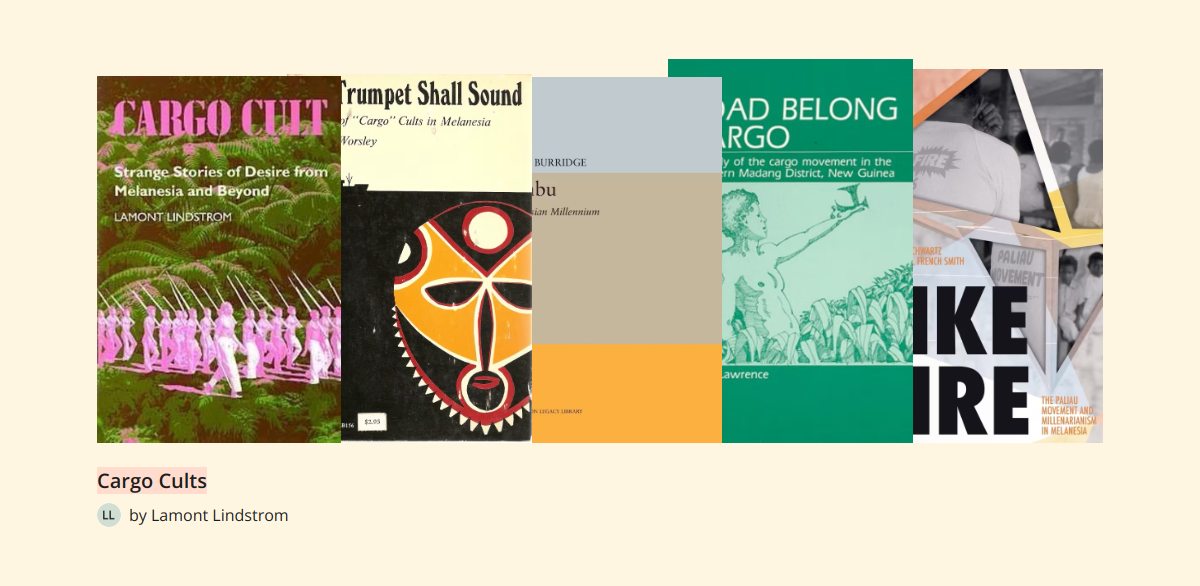 Cargo Cults | Booklisti