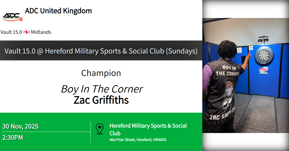 Vault 15.0 @ Hereford Military Sports & Social Club (Sundays)