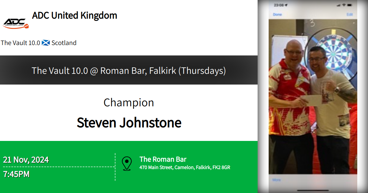 The Vault 10.0 @ Roman Bar, Falkirk (Thursdays)