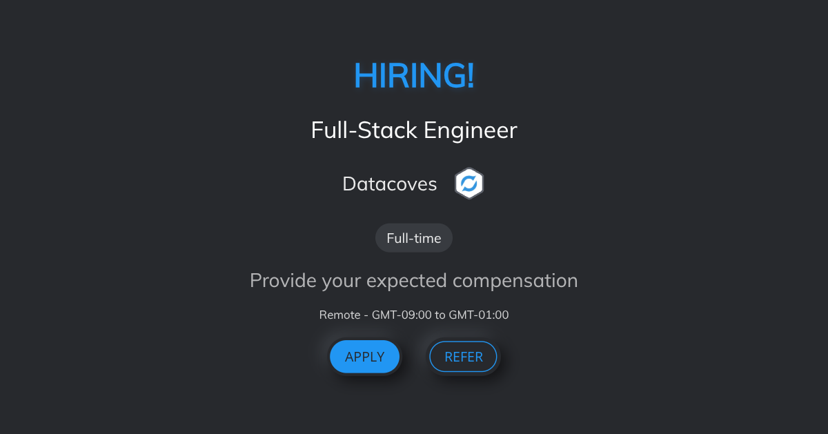 Full-Stack Engineer at Datacoves | Torre