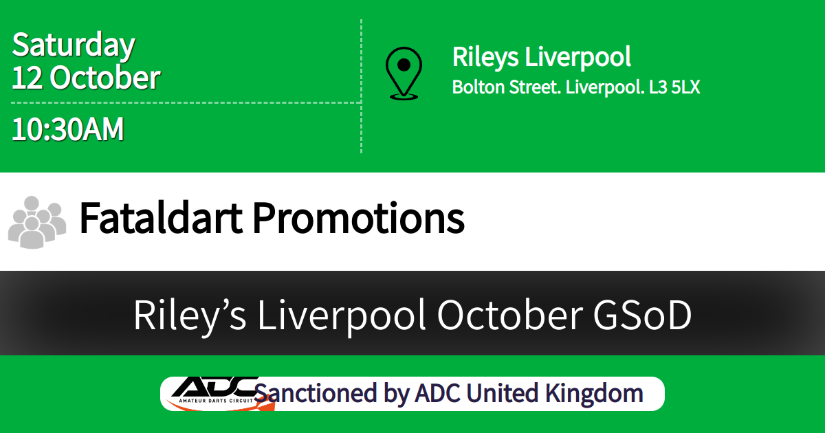 Riley’s Liverpool October GSoD