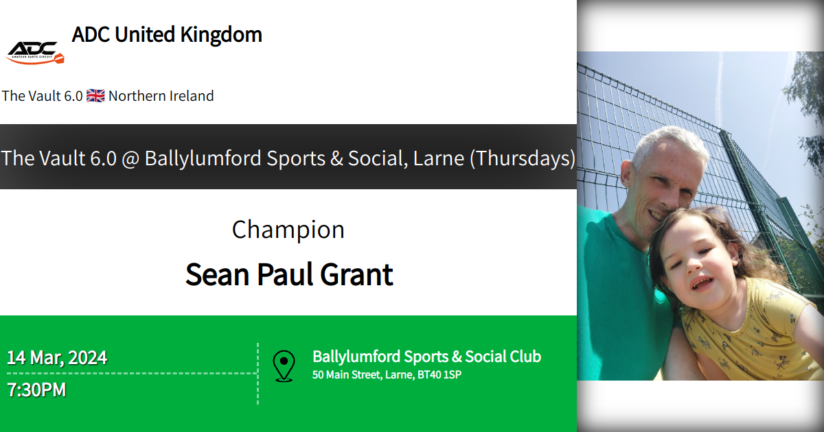The Vault 6.0 @ Ballylumford Sports & Social, Larne (Thursdays)