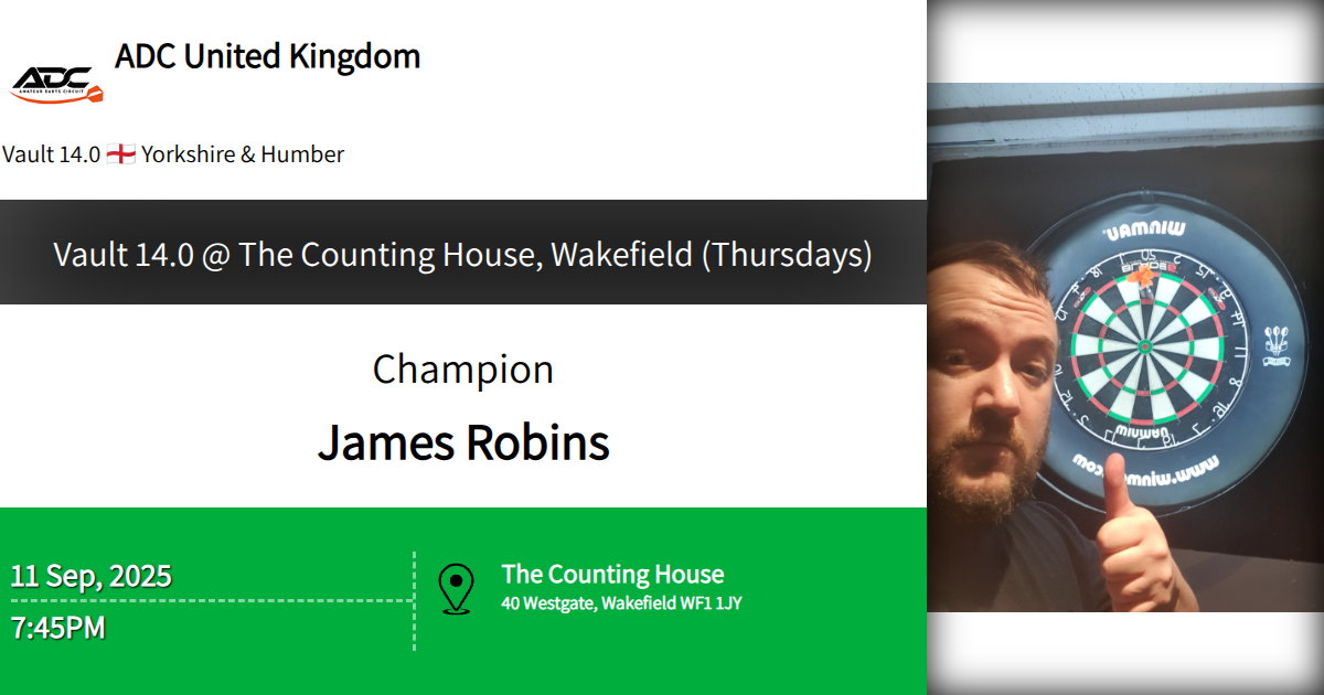 Vault 14.0 @ The Counting House, Wakefield (Thursdays)