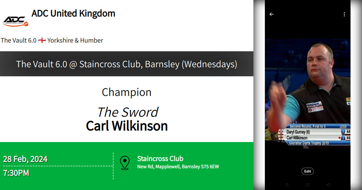 The Vault 6.0 @ Staincross Club, Barnsley (Wednesdays)