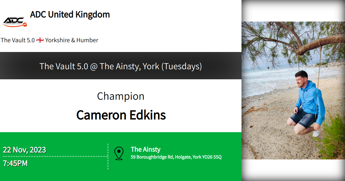 The Vault 5.0 @ The Ainsty, York (Tuesdays)