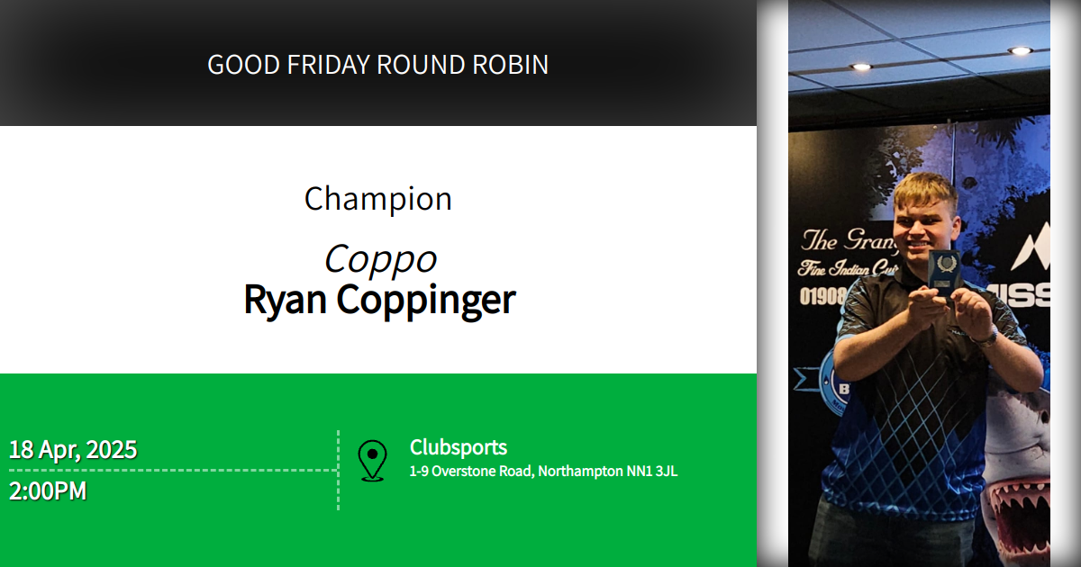 GOOD FRIDAY ROUND ROBIN