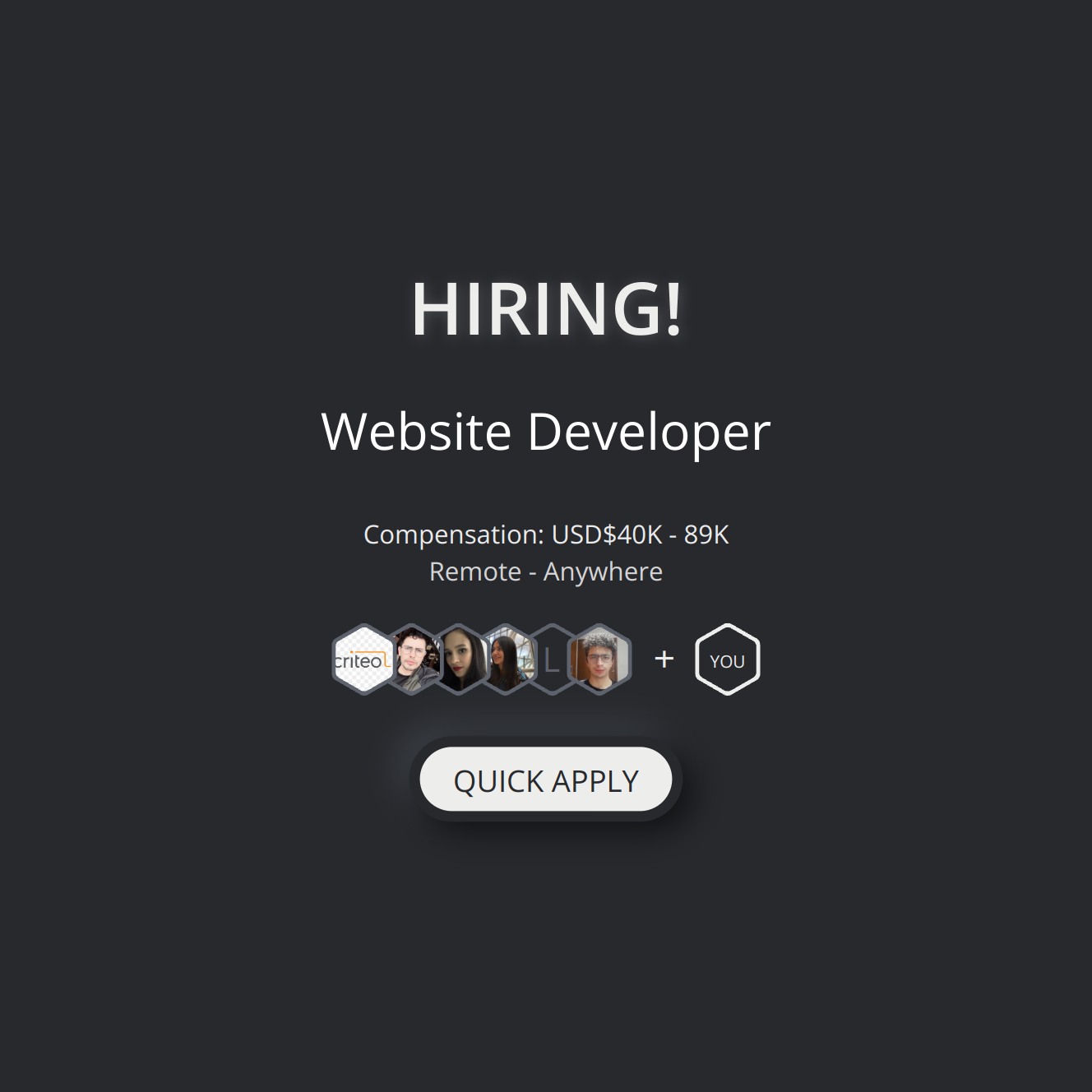 Website Developer at Criteo | Torre