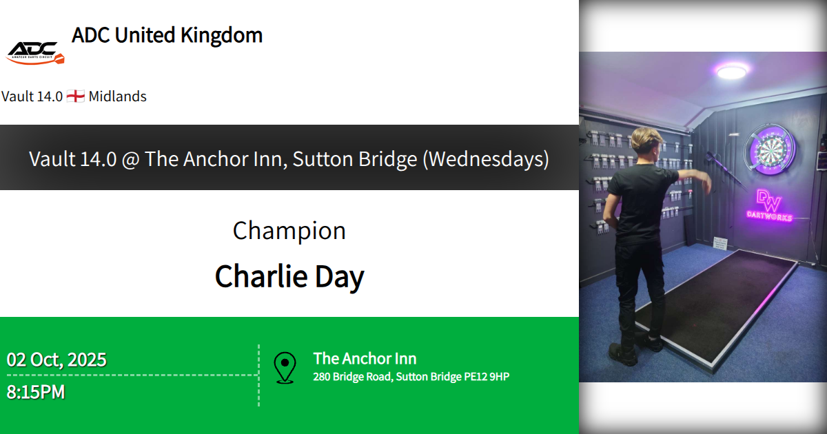 Vault 14.0 @ The Anchor Inn, Sutton Bridge (Wednesdays)