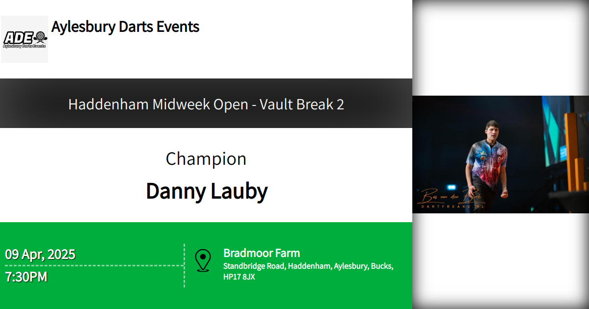 Haddenham Midweek Open - Vault Break 2