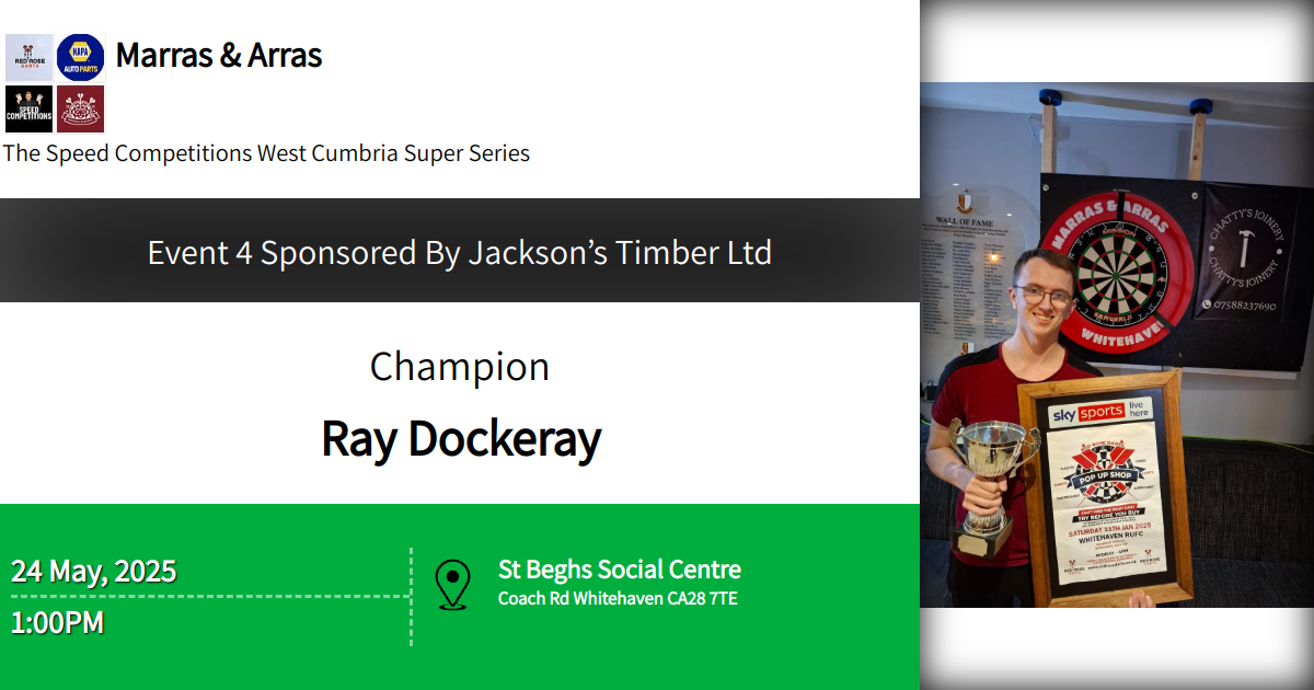 Event 4 Sponsored By Jackson’s Timber Ltd