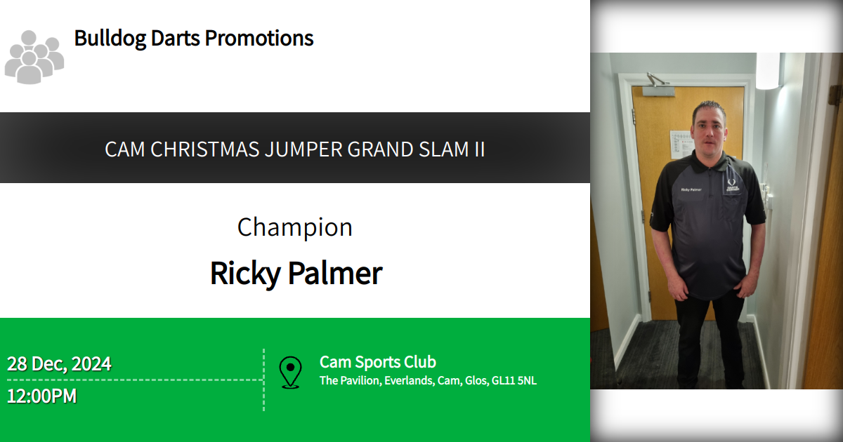 CAM CHRISTMAS JUMPER GRAND SLAM II
