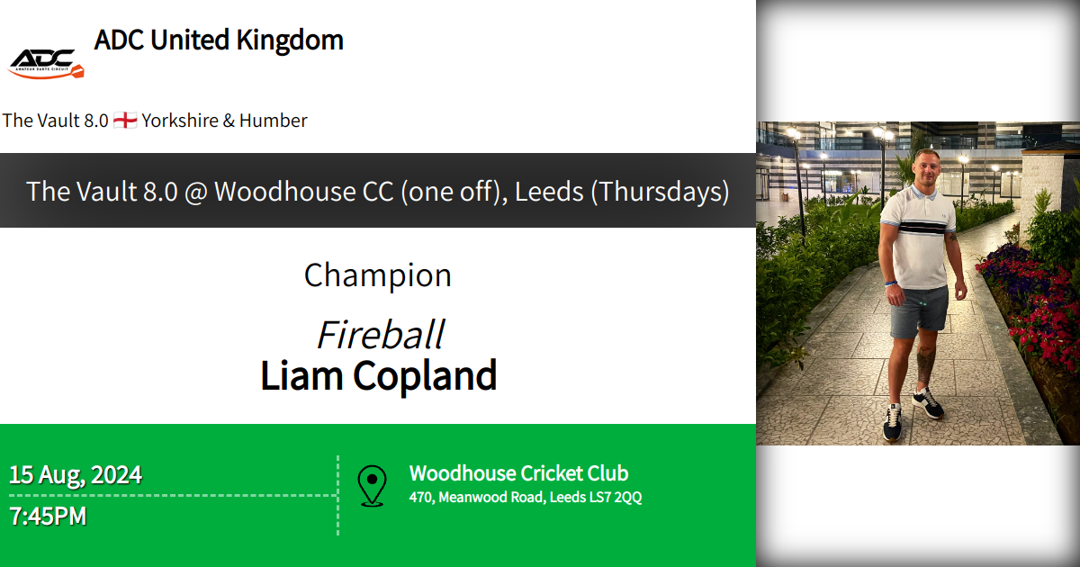 The Vault 8.0 @ Woodhouse CC (one off), Leeds (Thursdays)