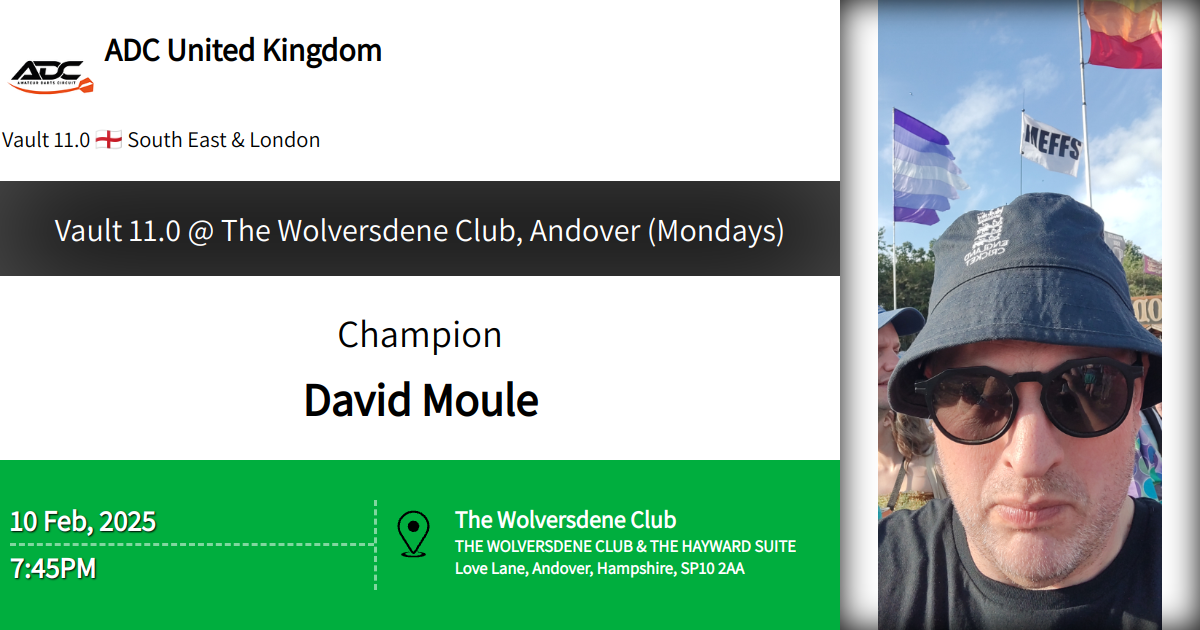 Vault 11.0 @ The Wolversdene Club, Andover (Mondays)