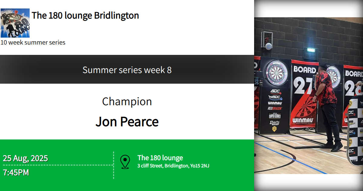 Summer series week 8
