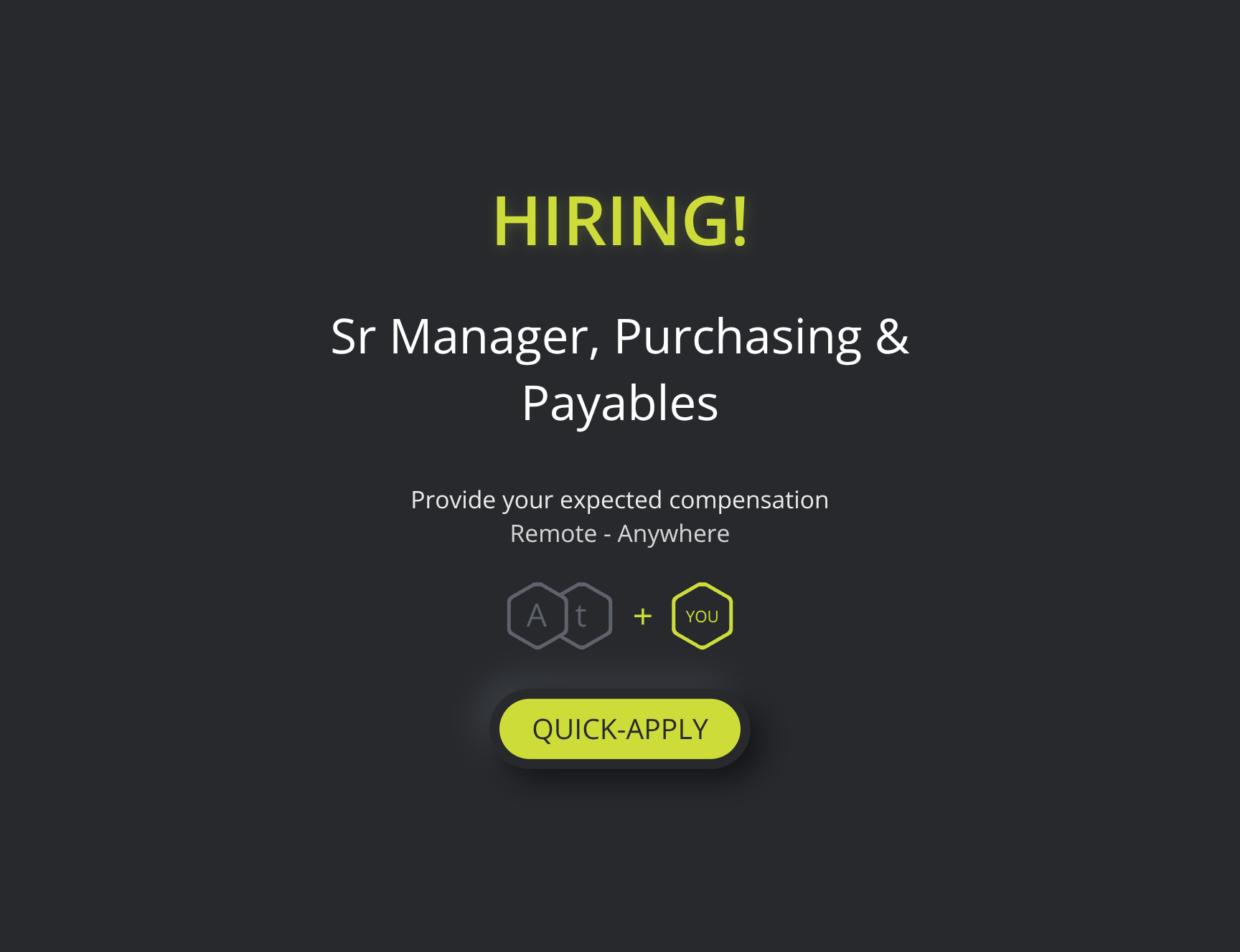 Sr Manager, Purchasing & Payables at Apollo.io | Torre