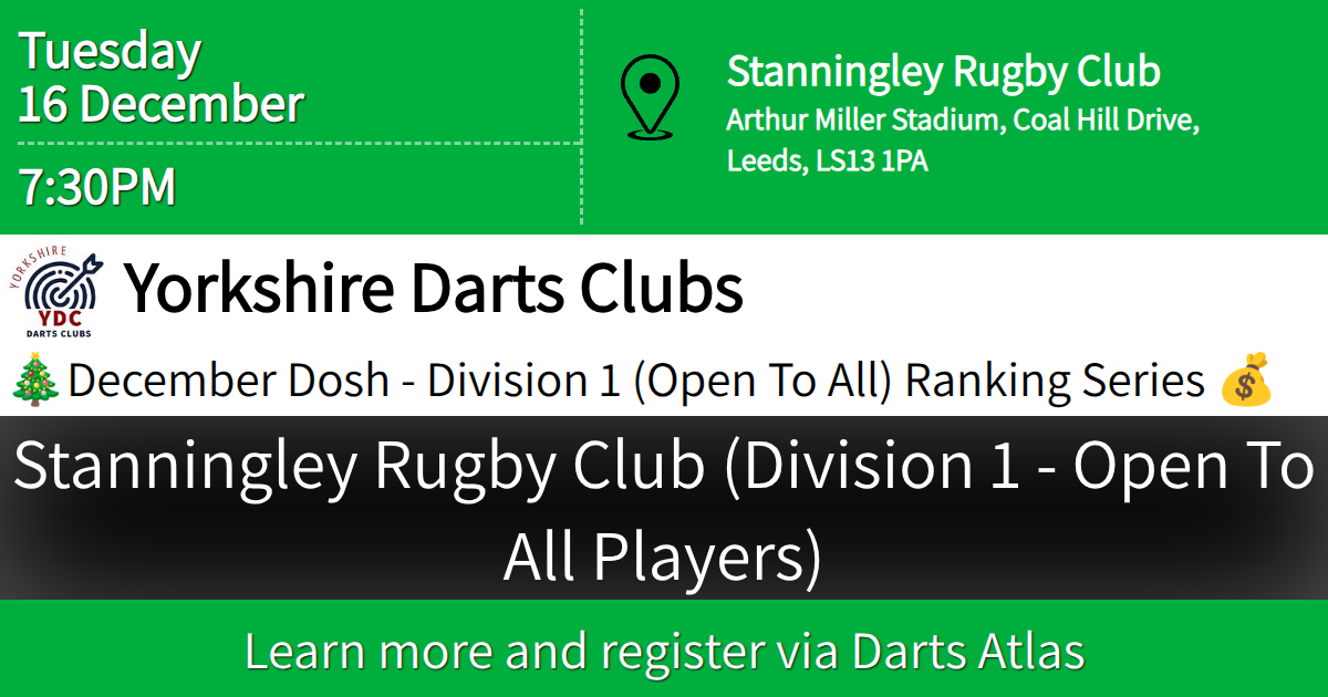 Stanningley Rugby Club (Division 1 - Open To All Players)
