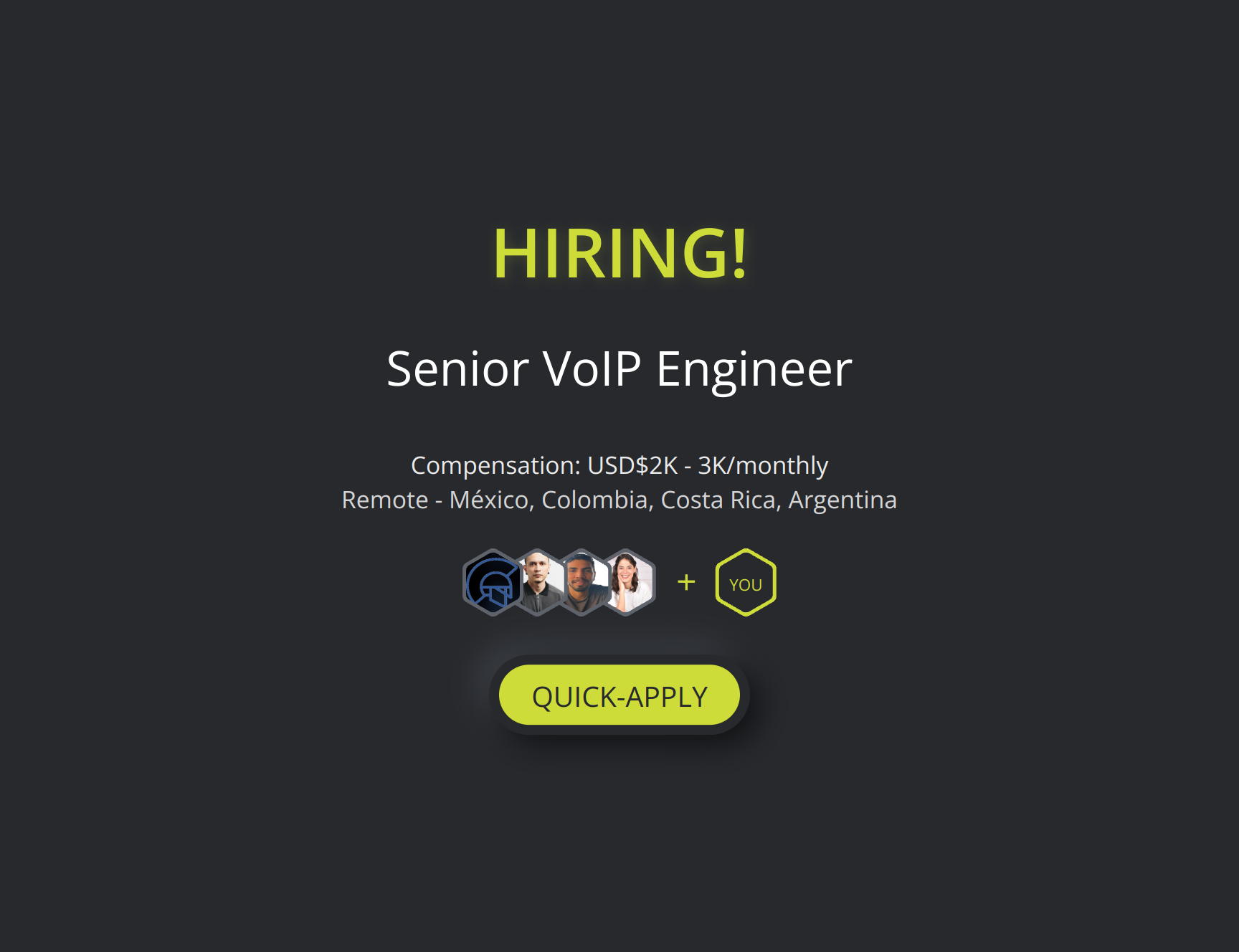 Senior VoIP Engineer at SPARTAN APPROACH | Torre