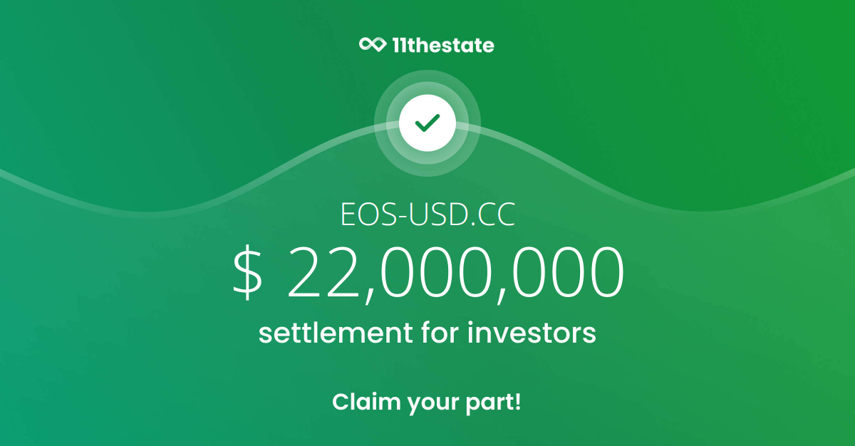 Block.one ERC-20 Tokens and EOS $22 Million Settlement