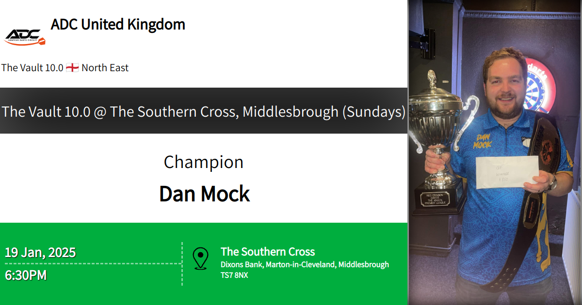 The Vault 10.0 @ The Southern Cross, Middlesbrough (Sundays)