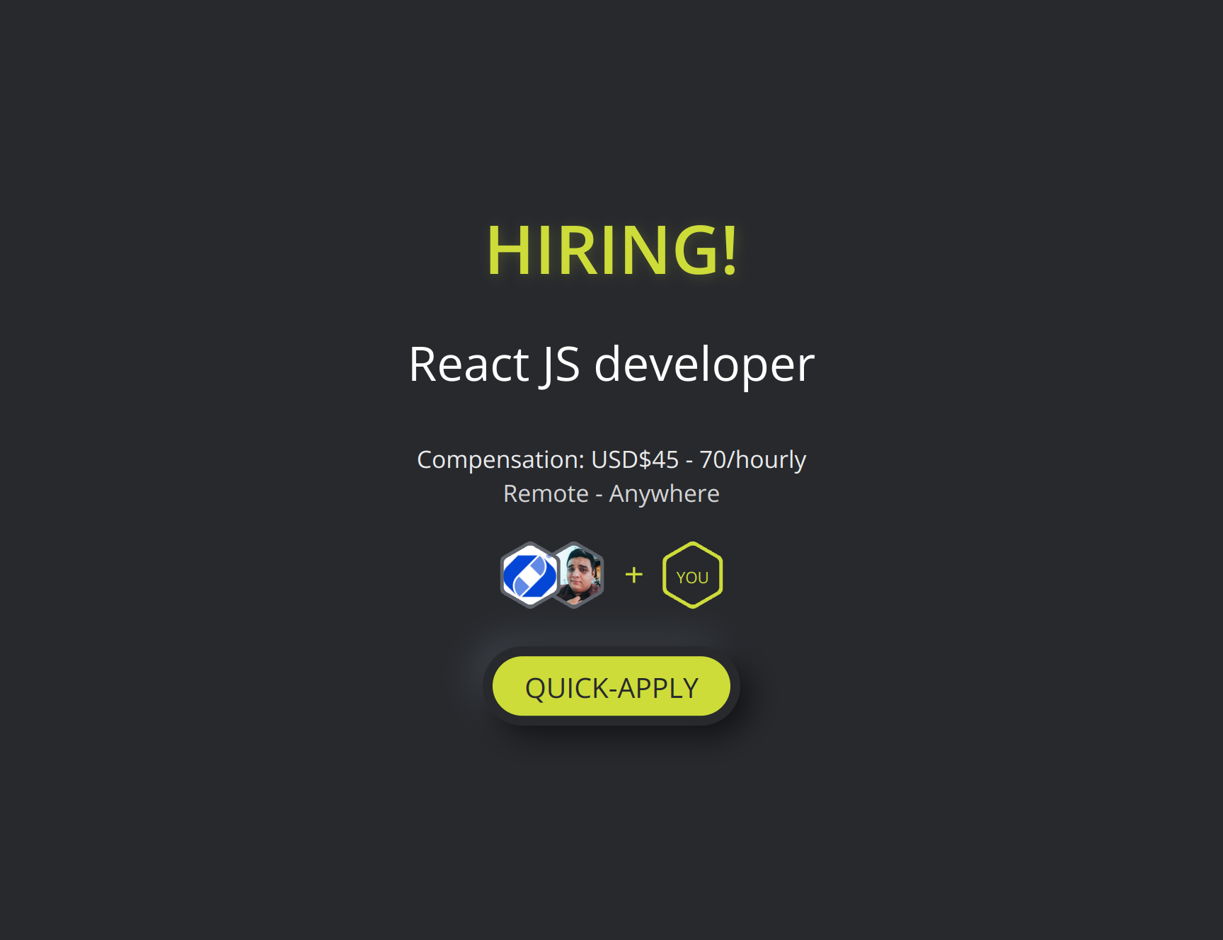 React JS developer at CloudDevs | Torre