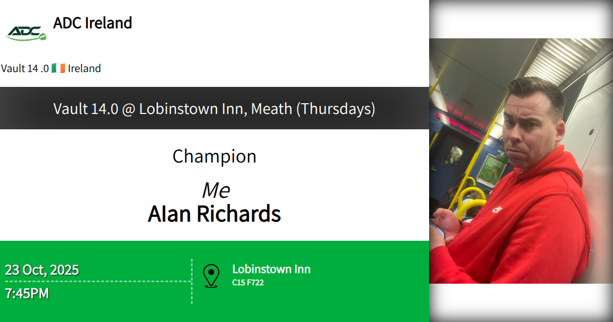 Vault 14.0 @ Lobinstown Inn, Meath (Thursdays)