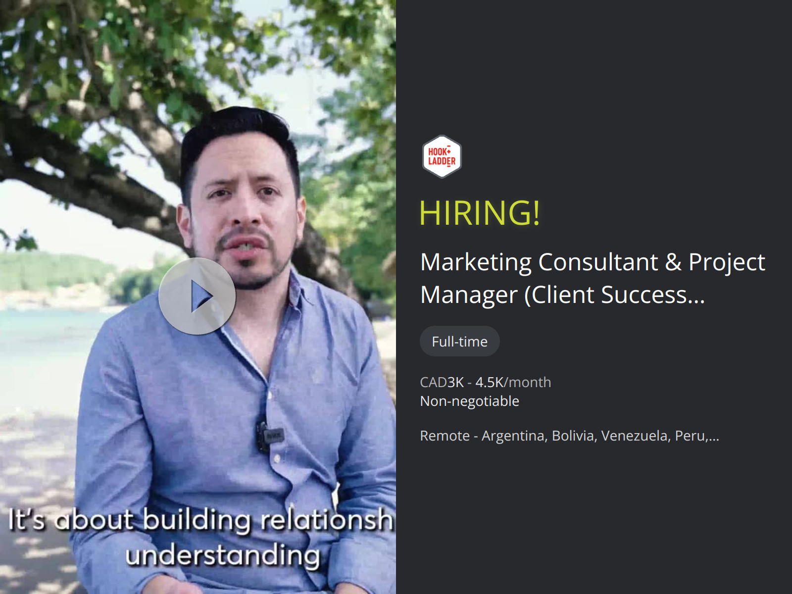 Marketing Consultant & Project Manager (Client Success Manager) at Hook ...