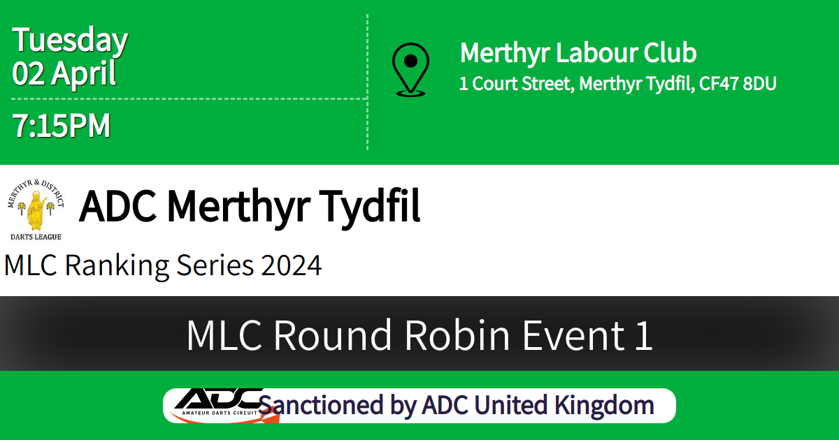 MLC Round Robin Event 1