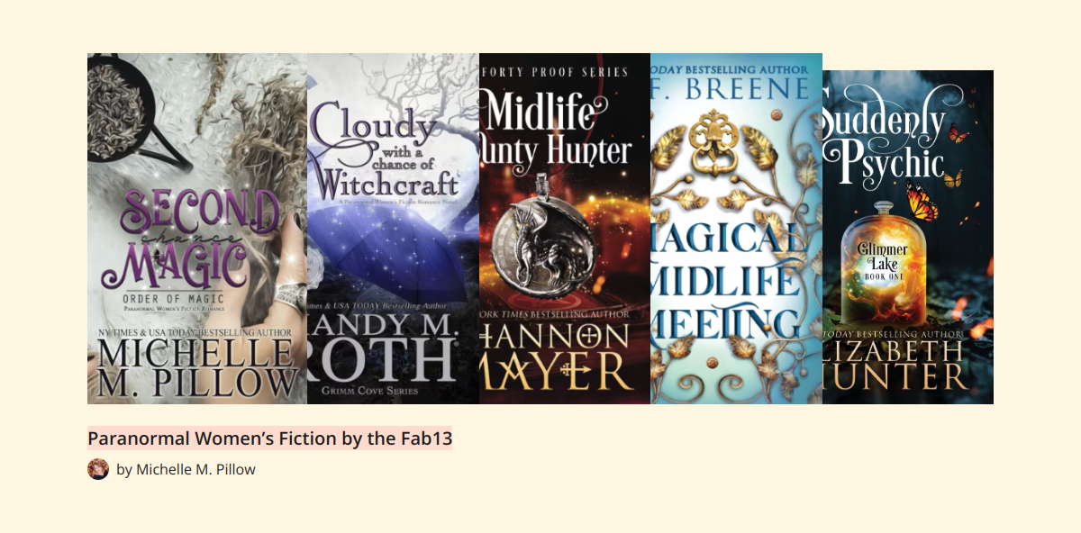 Paranormal Women’s Fiction by the Fab13 | Booklisti