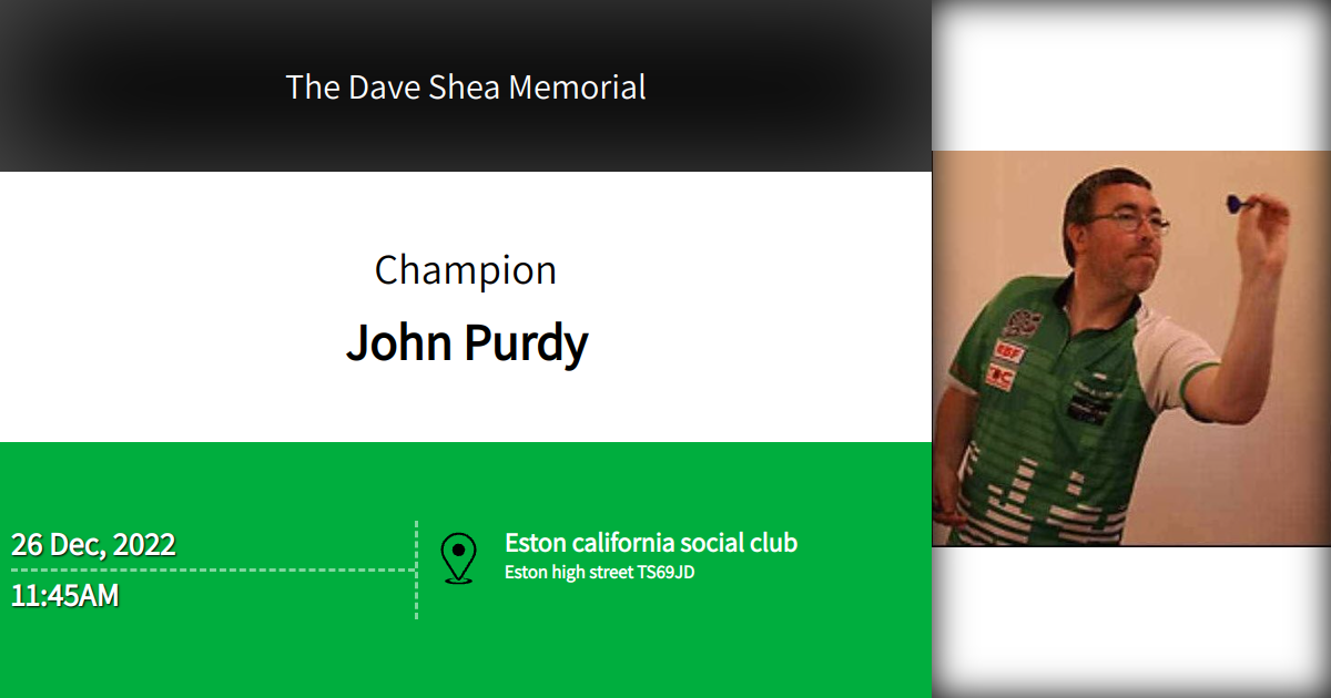 The Dave Shea Memorial