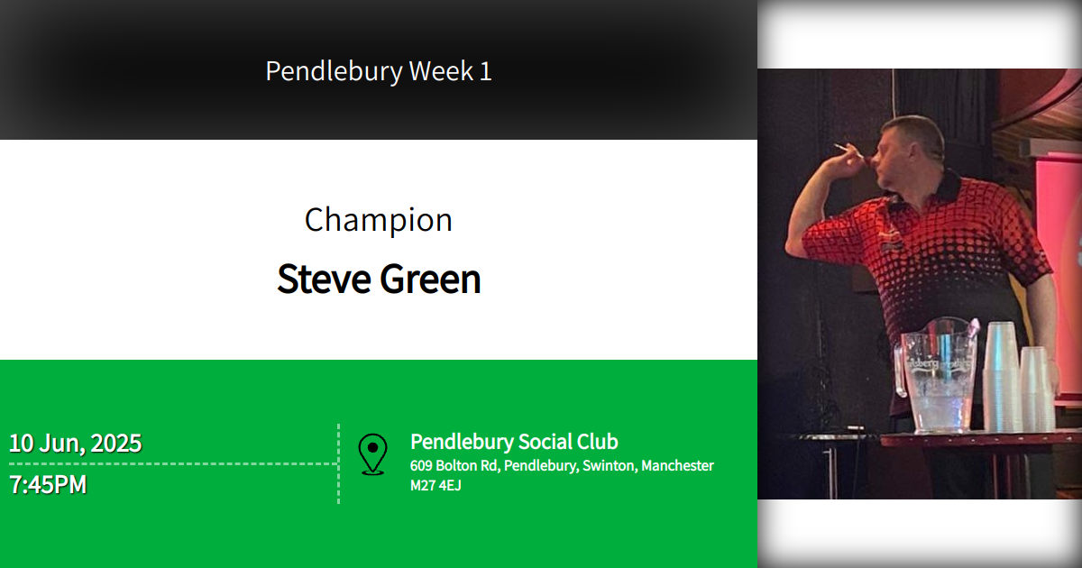 Pendlebury Week 1