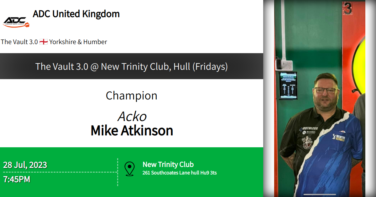 The Vault 3.0 @ New Trinity Club, Hull (Fridays)