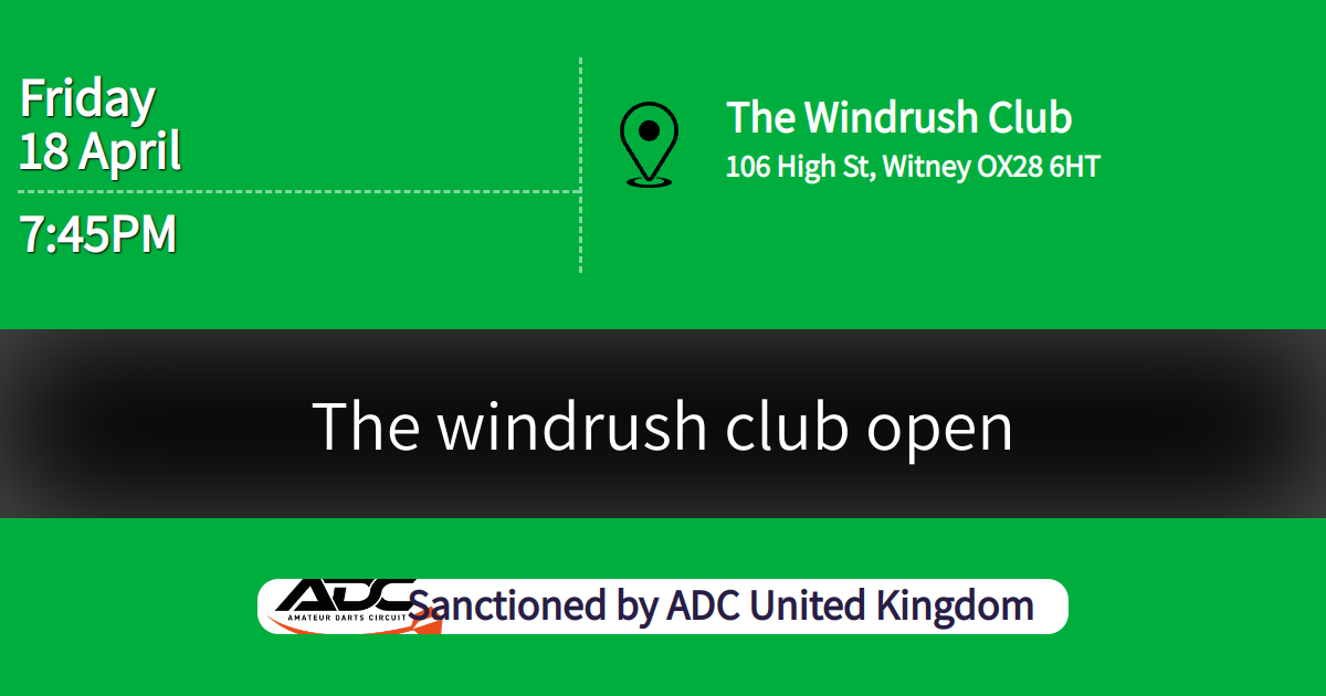 The windrush club open