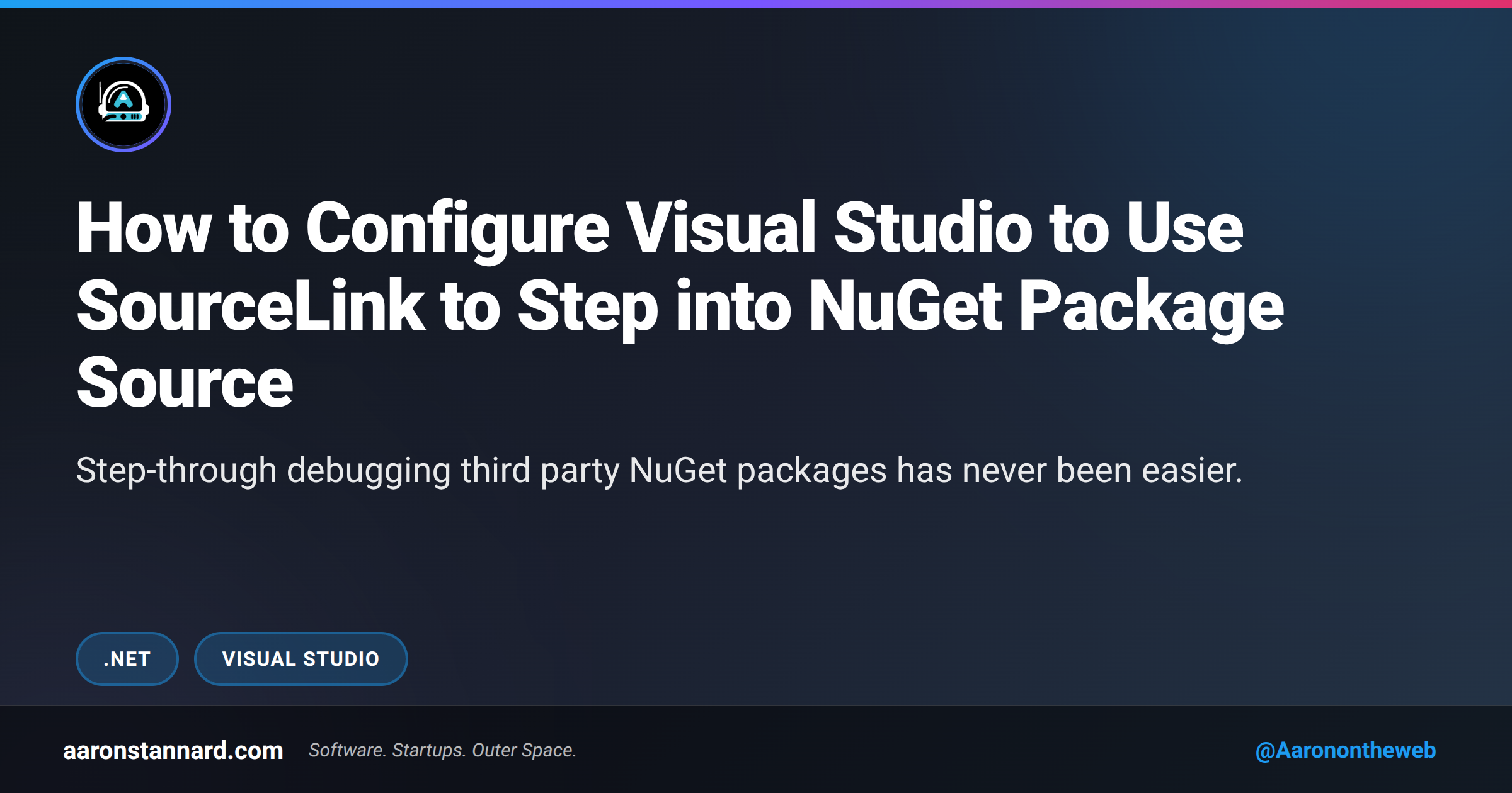 How to Configure Visual Studio to Use SourceLink to Step into NuGet Package Source – Aaronontheweb