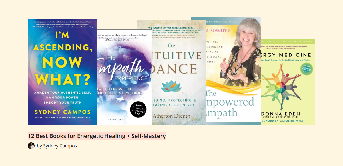 12 Best Books for Energetic Healing + Self-Mastery | Booklisti