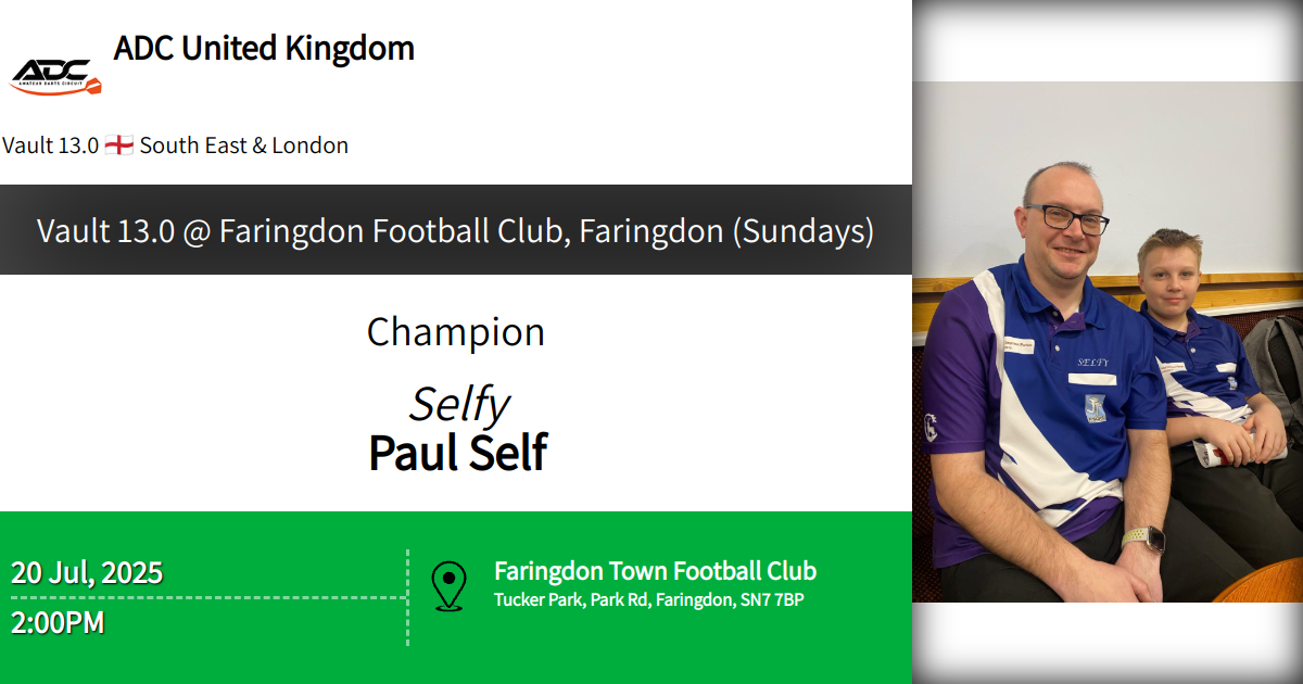 Vault 13.0 @ Faringdon Football Club, Faringdon (Sundays)