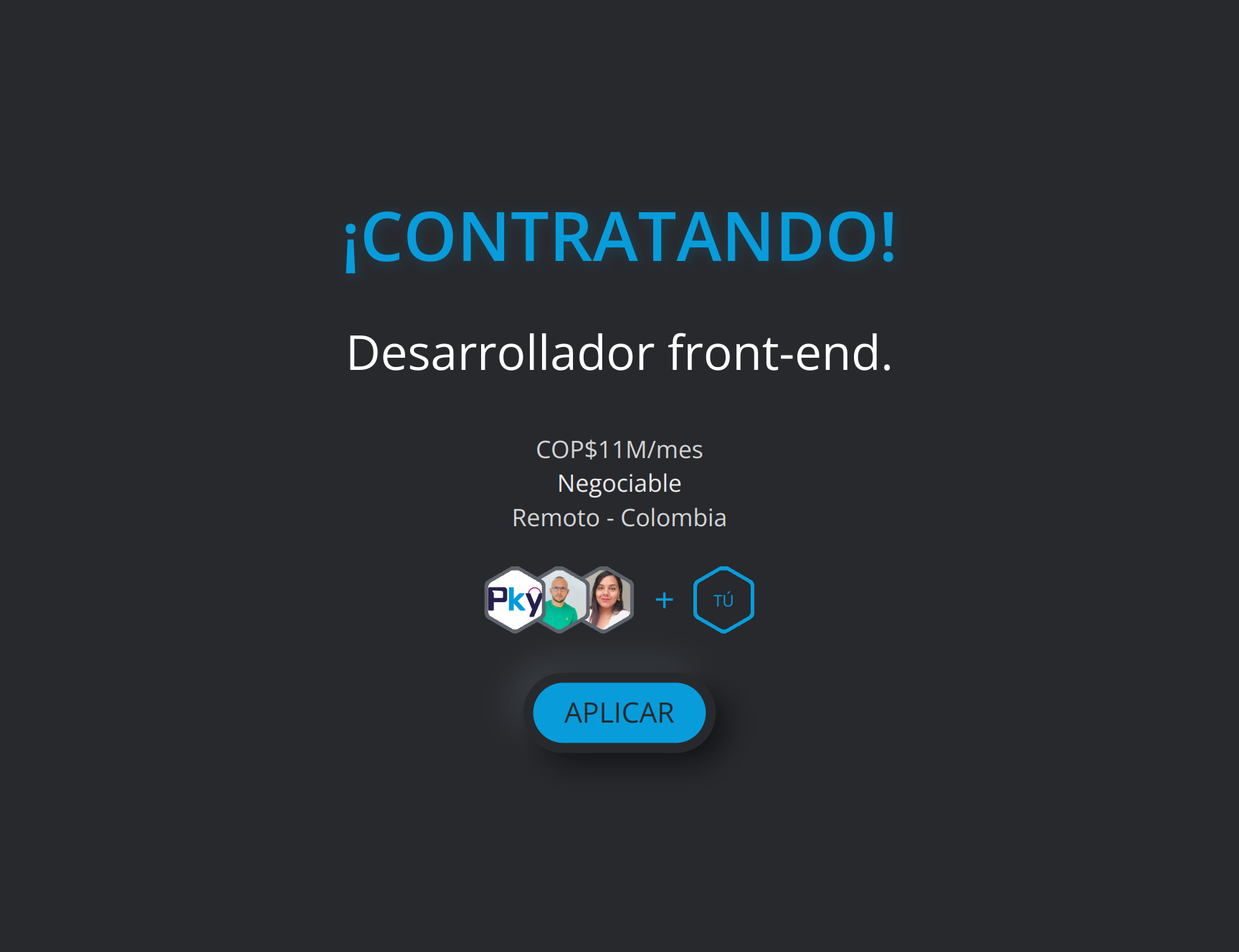 Desarrollador front-end. en Peiky | Torre Desarrollador front-end. en Peiky | Torre