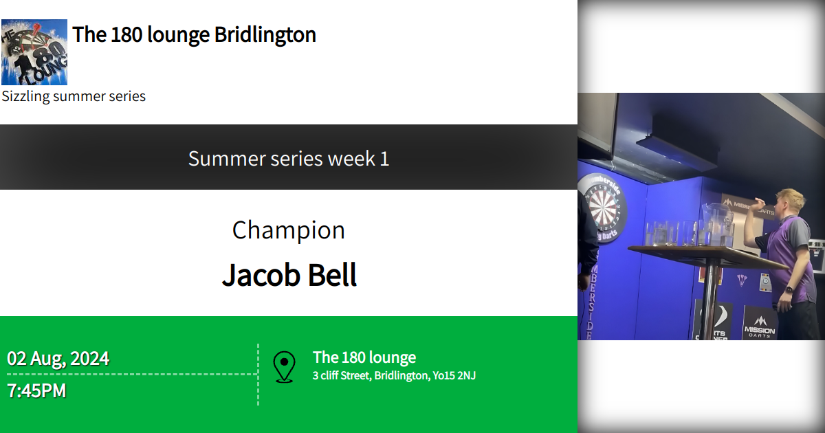 Summer series week 1