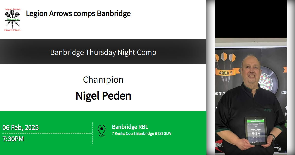 Banbridge Thursday Night Comp