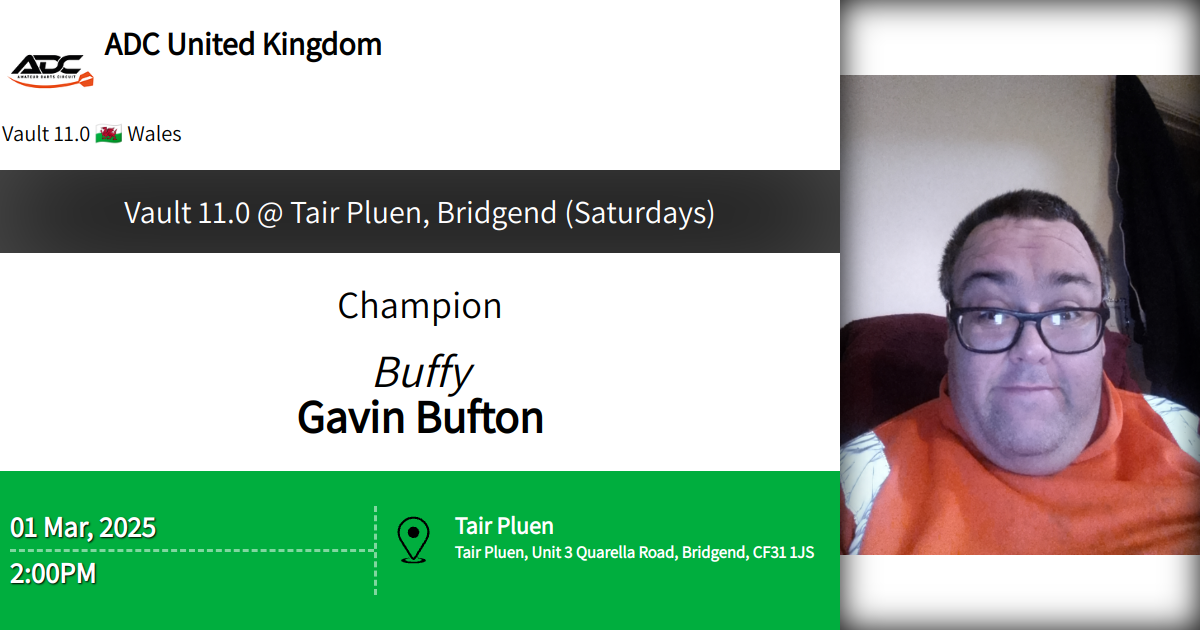 Vault 11.0 @ Tair Pluen, Bridgend (Saturdays)
