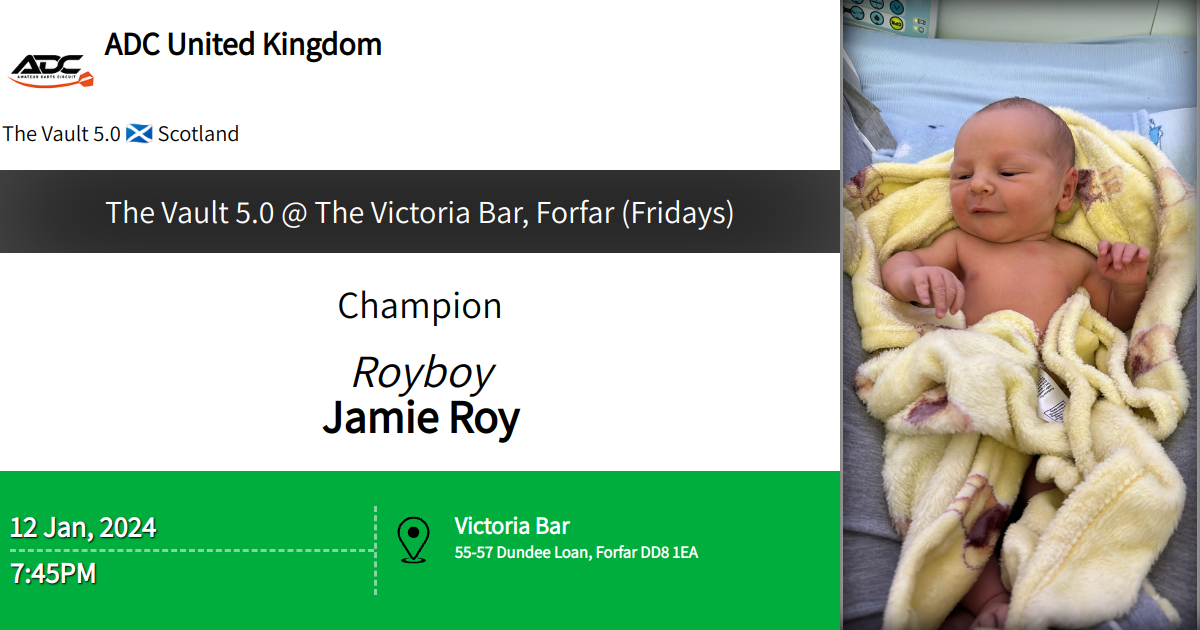 The Vault 5.0 @ The Victoria Bar, Forfar (Fridays)