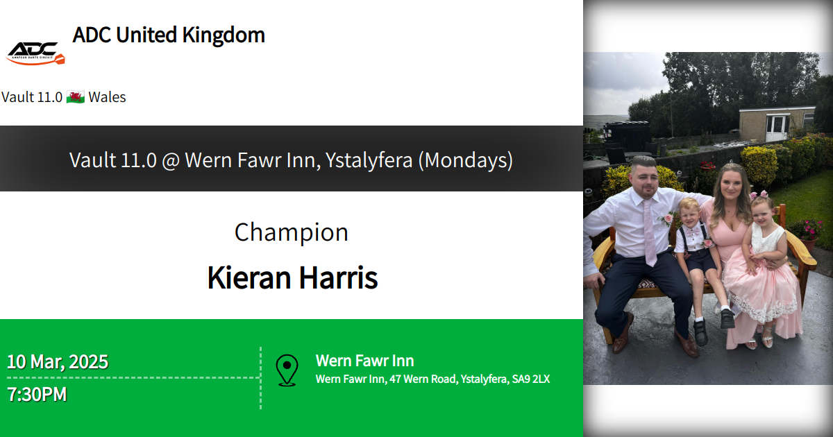 Vault 11.0 @ Wern Fawr Inn, Ystalyfera (Mondays)