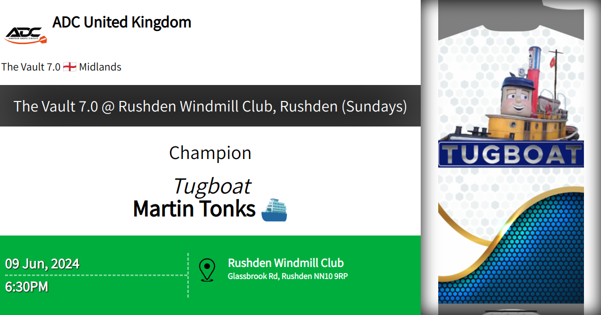 The Vault 7.0 @ Rushden Windmill Club, Rushden (Sundays)