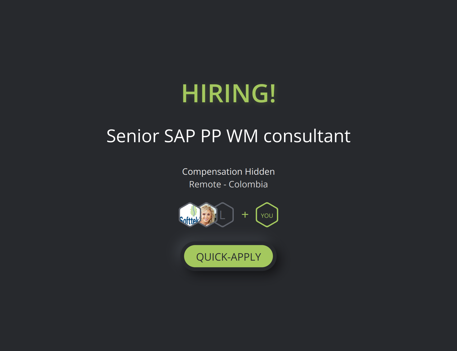Senior SAP PP WM consultant at Softtek | Torre