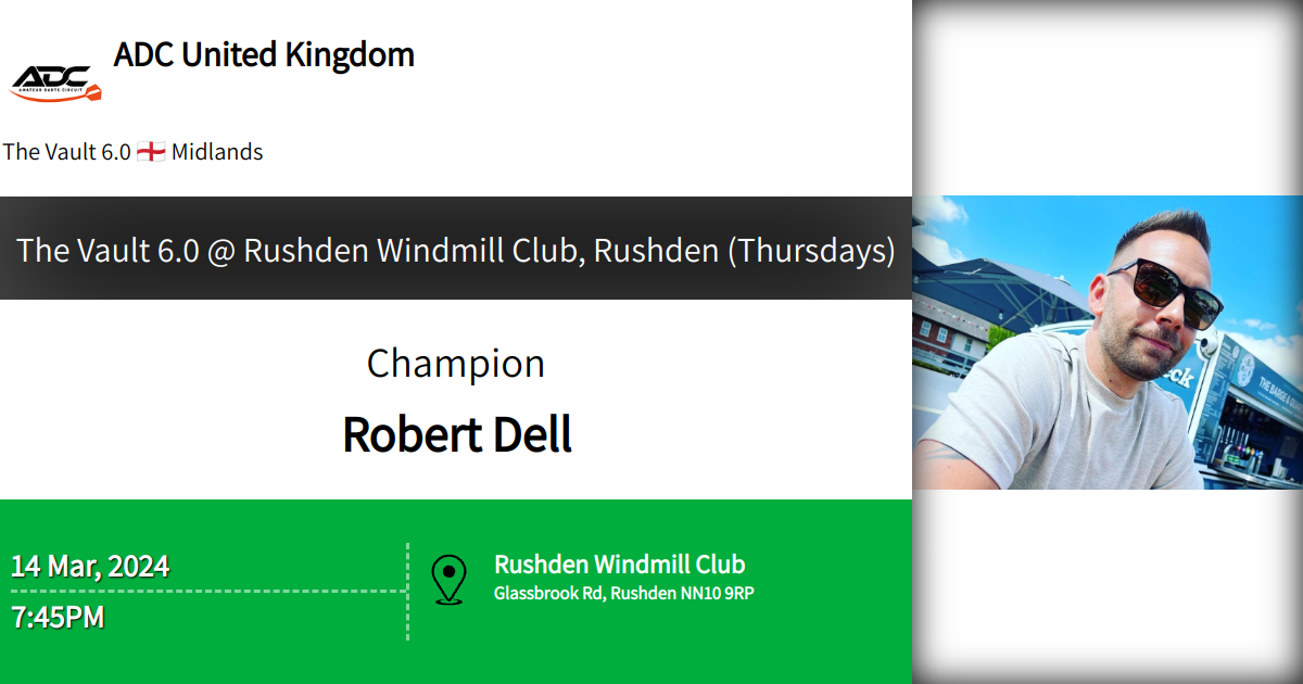 The Vault 6.0 @ Rushden Windmill Club, Rushden (Thursdays)