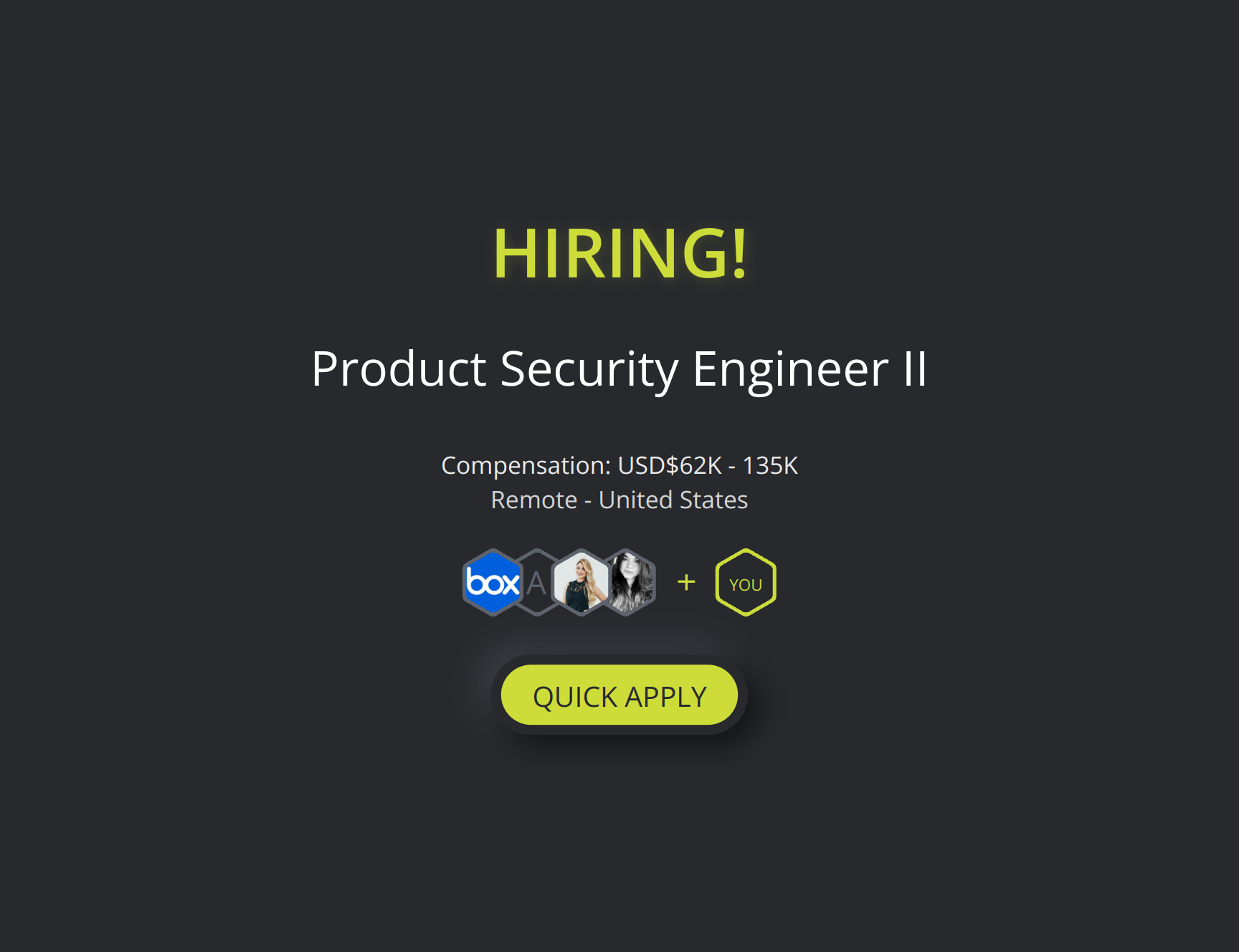 Product Security Engineer II at Box | Torre