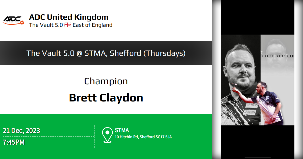 The Vault 5.0 @ STMA, Shefford (Thursdays)