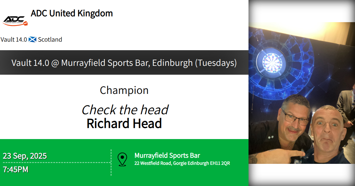 Vault 14.0 @ Murrayfield Sports Bar, Edinburgh (Tuesdays)