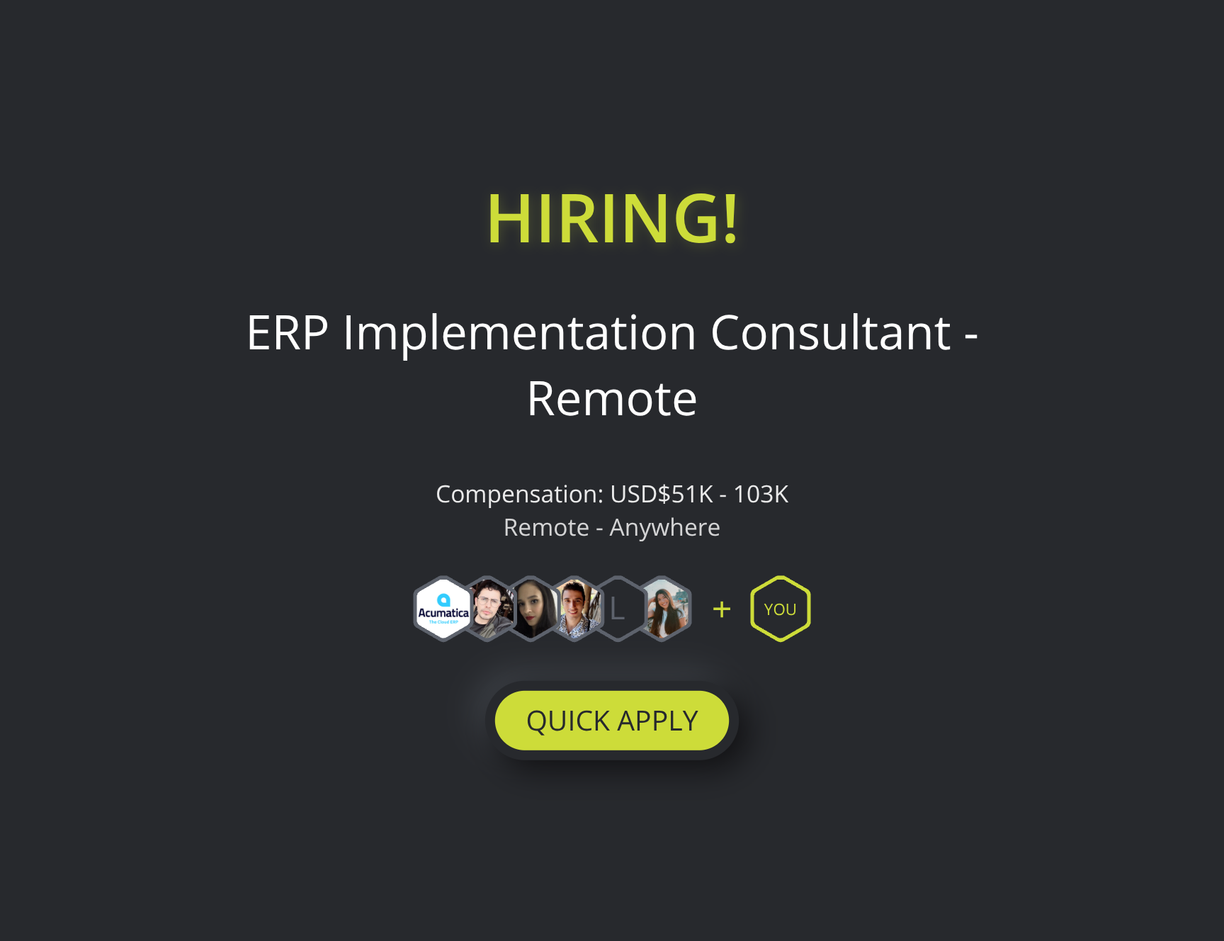 ERP Implementation Consultant - Remote at Acumatica | Torre